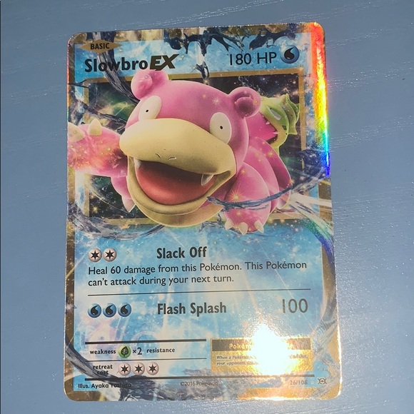 Toys | Slowbro Ex Pokmon Card | Poshmark